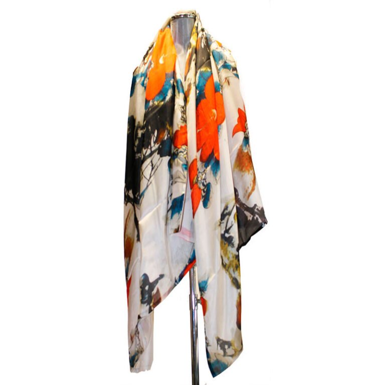 Fulares de seda y Chales de seda, pañuelos de mujer